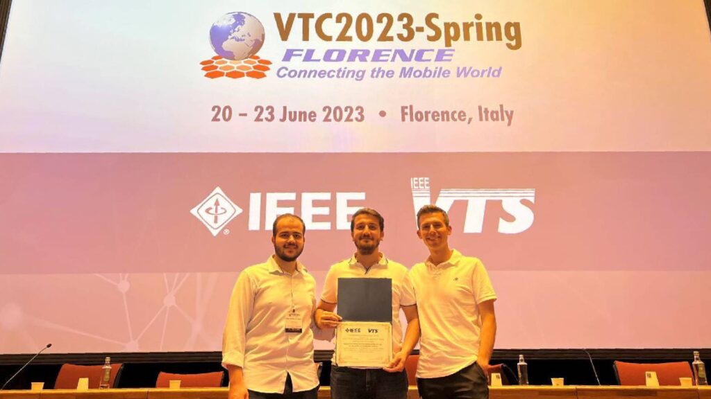 TÜBİTAK BİLGEM Received Best Paper Award at the IEEE VTC2023-Spring ...